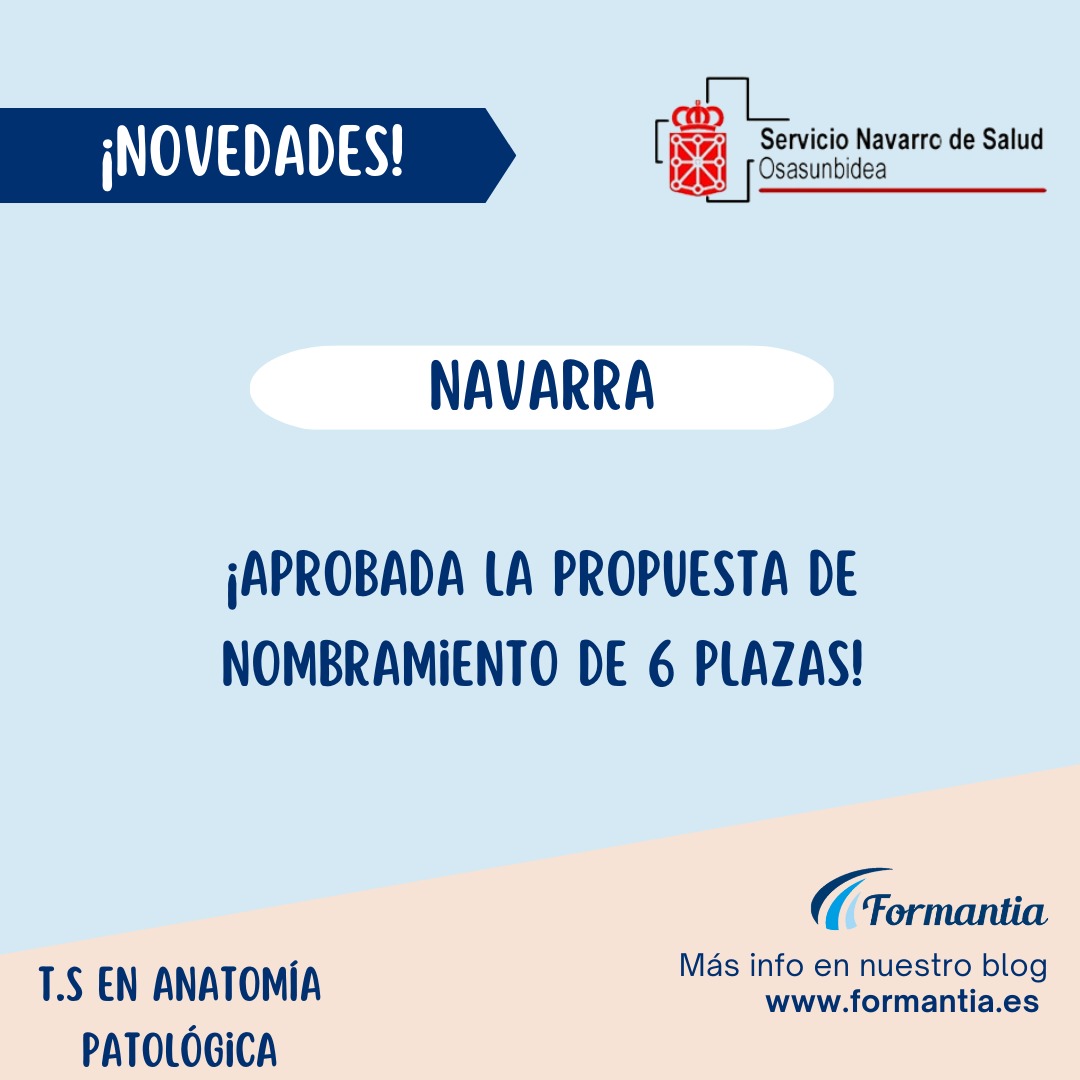 T.S en Anatomía Patológica para Navarra: Aprobada la propuesta de ... T.S en Anatomía Patológica para Navarra: Aprobada la propuesta de ...
