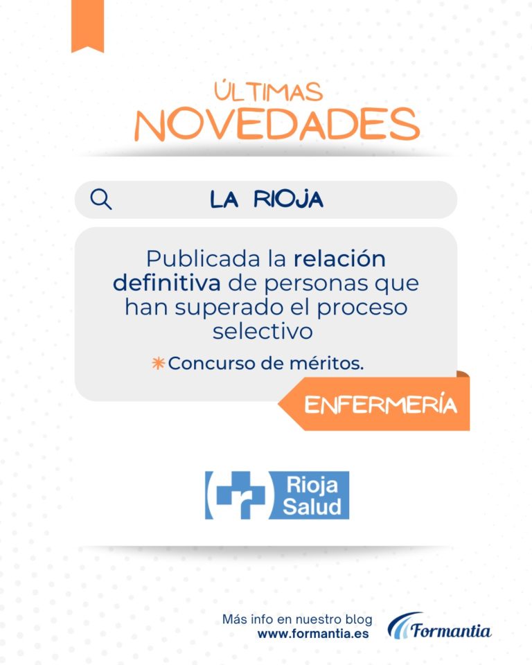 Publicada en La Rioja la relación definitiva de personas que han ...