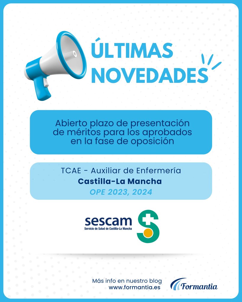 TCAE - Auxiliar de Enfermería Castilla-La Mancha: abierto plazo de ...